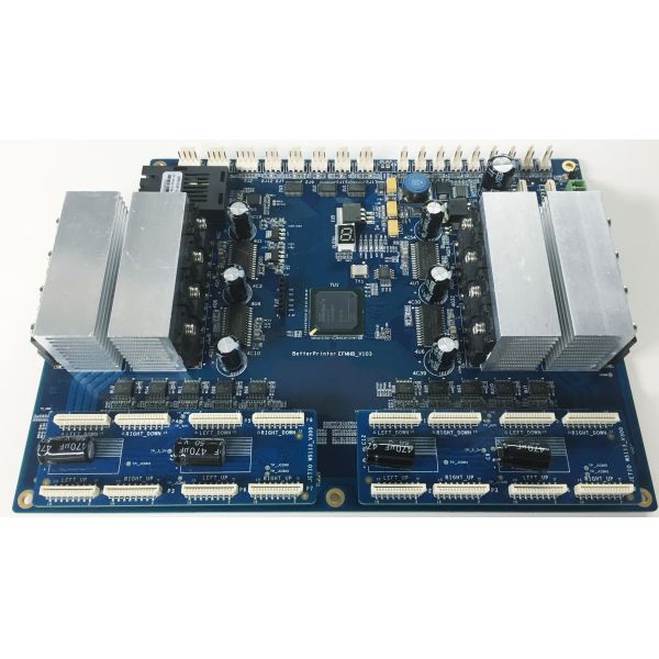 Quality Inkjet board four head spray car board For Oval Digital Printer for sale