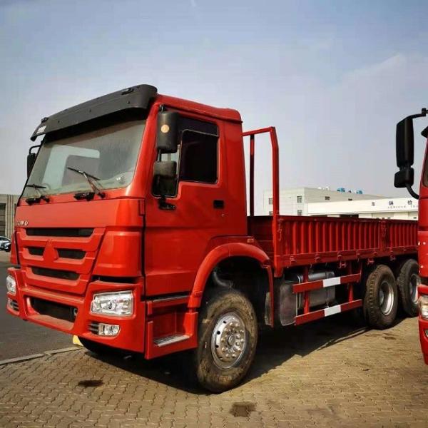 Quality Used 6x4 Sidewall Fence Dropside Howo Cargo Truck for sale