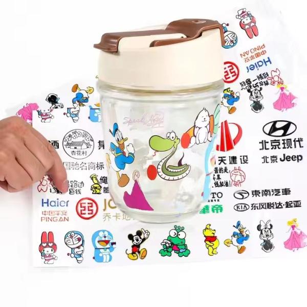 Quality UV Dtf Transfer Ab Pet Film Roll 30*100cm Ab Film Transfer Dtf A3 30cm UV Dtf Print Film for sale