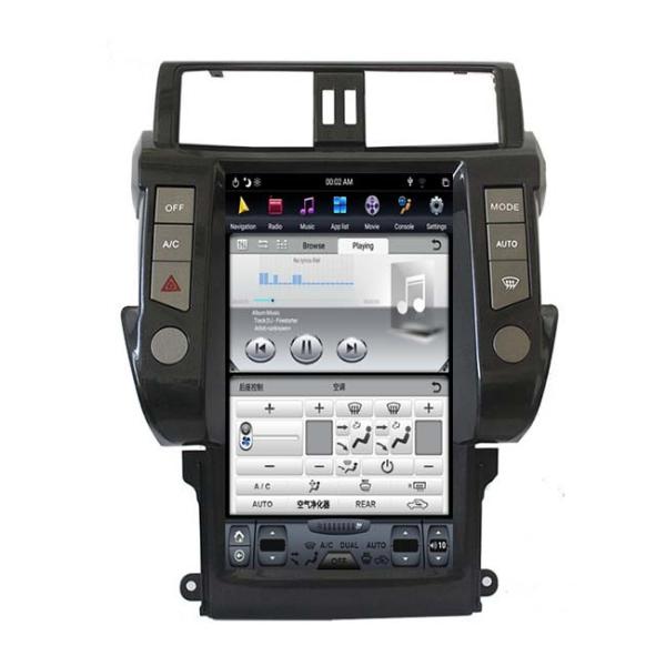 Quality PX6 Android 9.0 Toyota Sat Nav System 1080P gps stereo unit single din for sale