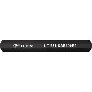 Quality 4 Plies Steel Wire Spiral Hydraulic Hose Synthetic Rubber Covered for sale