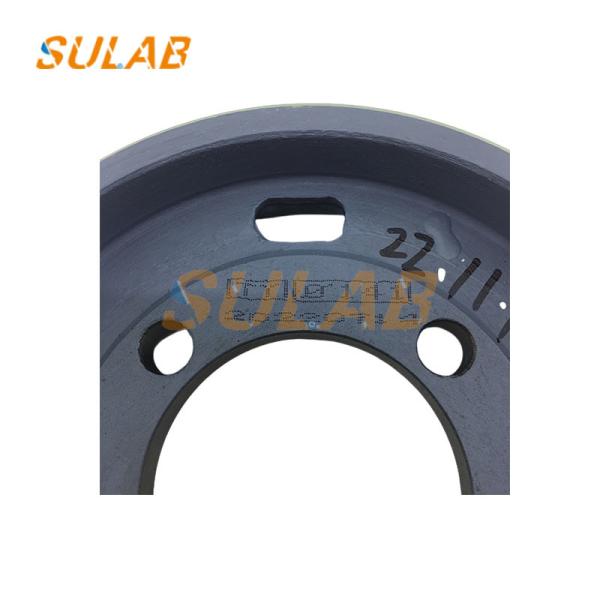 Quality Hitachi Escalator Spare Parts Handrail Drive Wheel 141mm Diameter for sale