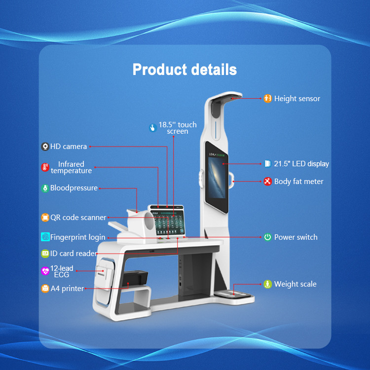 Quality HW-V7000 Telemedicine Body Analyzer Customized OEM Support for Full Health Check for sale