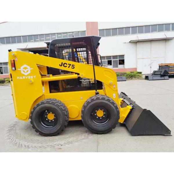 Quality Hydraulic Skid Steer Loader JC75 1050kg with Optional Engine in Guatemala for sale