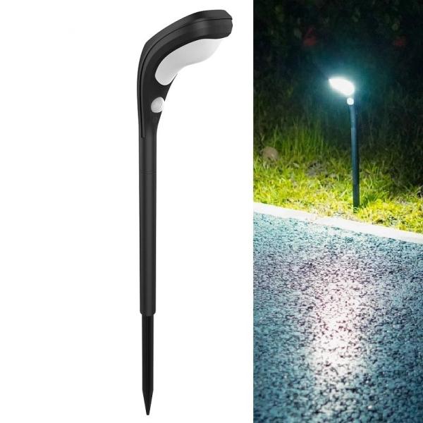 Quality 2 Modes 750mAH Super Bright Solar Landscape Lights / 6000-7000K Solar Lawn Spotlight for sale
