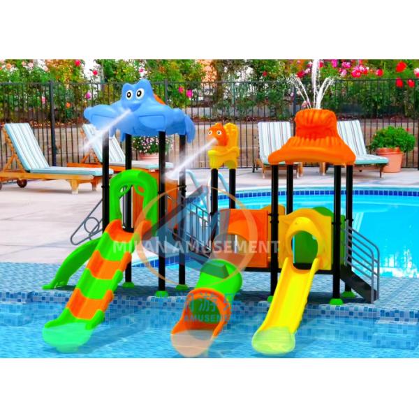 Quality Plastic Material Water Play Grounds Entertainment For Residential Use for sale