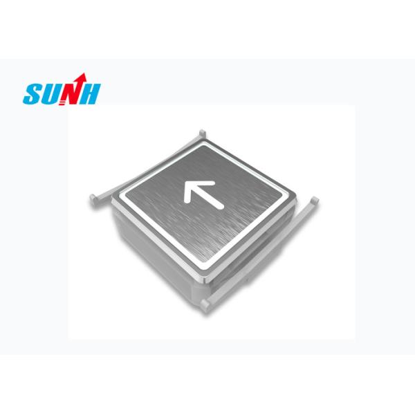 Quality Zinc Alloy Elevator Up Button , Elevator Down Button Customized Size for sale
