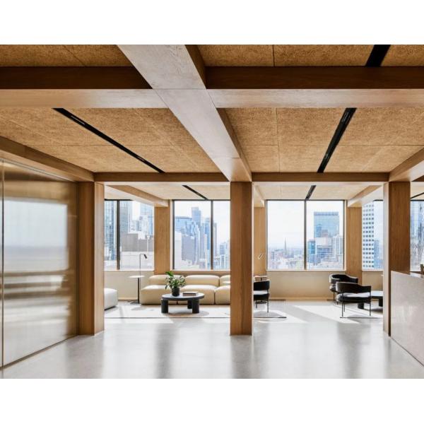 Quality Hexagonal Natural Wool Acoustic Panels Cement Board Tiles ODM for sale