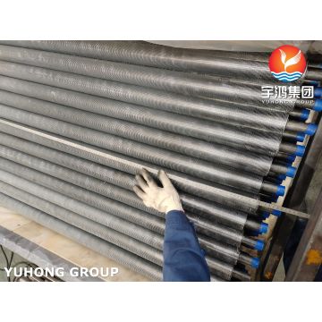 Quality ASME SA210 Gr.A1 Seamless Tube with Aluminum Al1060 Embedded G type Fin tube for sale