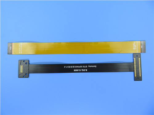 Quality FPC PCBA Fabrication Flex PCB Board With 3M Tape and Stainless Steel Stiffener for sale