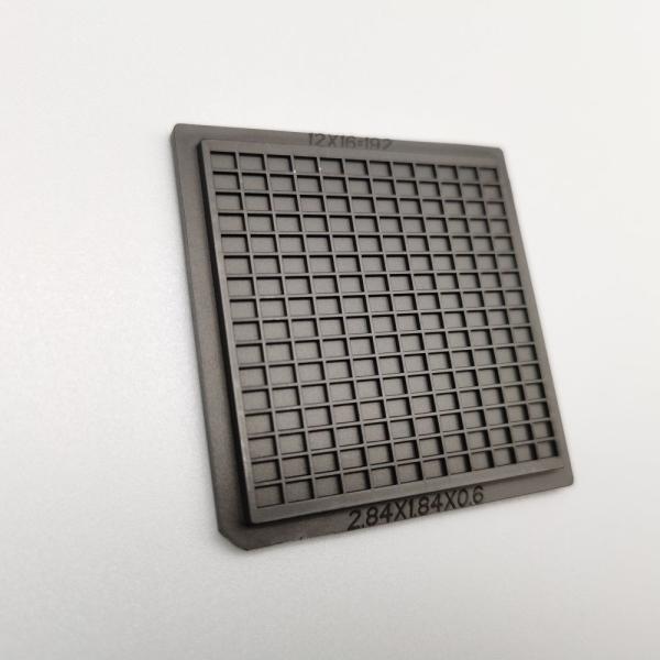 Quality Traditional Black 2 Inch Waffle Pack Chip Trays For Electronic Parts for sale