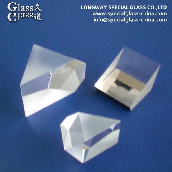 Quality Custom N-Bk7 Optical Prism Lens For Fiber Optical System for sale