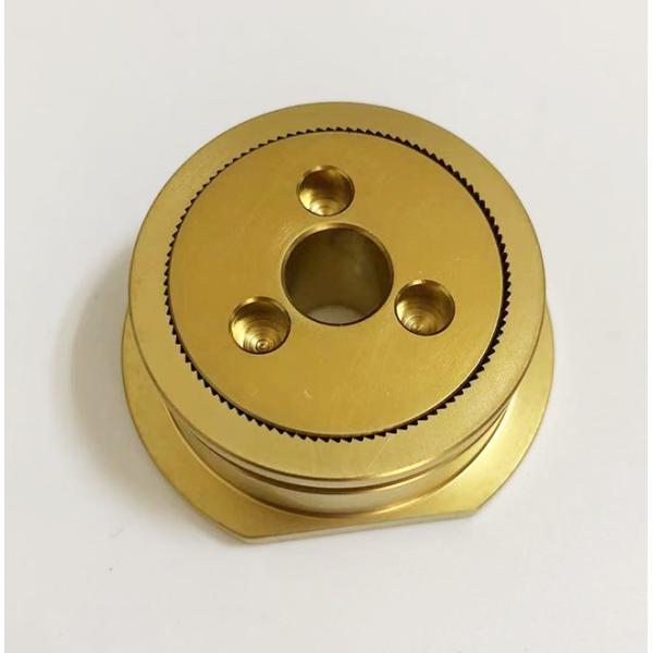 Quality OEM 48mm Coffee Grinder Burr Titanium Coating With Groove for sale