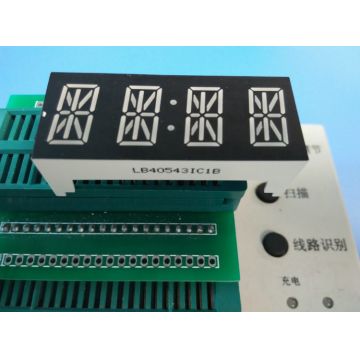 Quality Through Hole Mounting 14 Segment LED Display with Customized Screen Dimension for sale