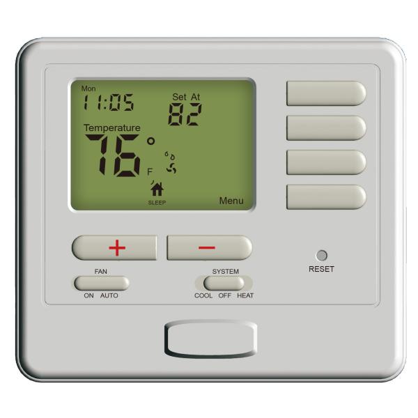 Quality Wall Mount Electric Heater Thermostat For Air Conditioning System programmable for sale