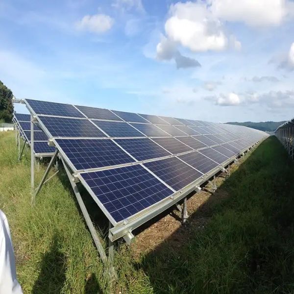 Quality Natural Silver Ground Mount for Solar Panel Installation Pre-assembled and for sale