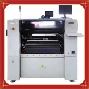 Quality yamaha yv100x SMT Pick Place Machine Three phase 416V 4KVA with 4 flying nozzles for sale
