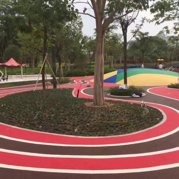 Quality Anti Slip Anti Ultraviolet EPDM Rubber Granule For Parking Lot for sale