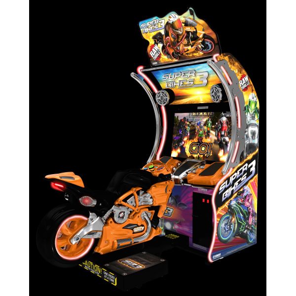 Quality Unis super bike 3 coin operated game machine motor racing game video game for sale