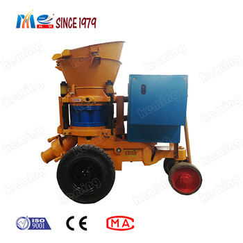Quality Versatile Shotcrete Machine 2480kg 2-7m3/H Air Pressure Required 0.5Mpa for sale