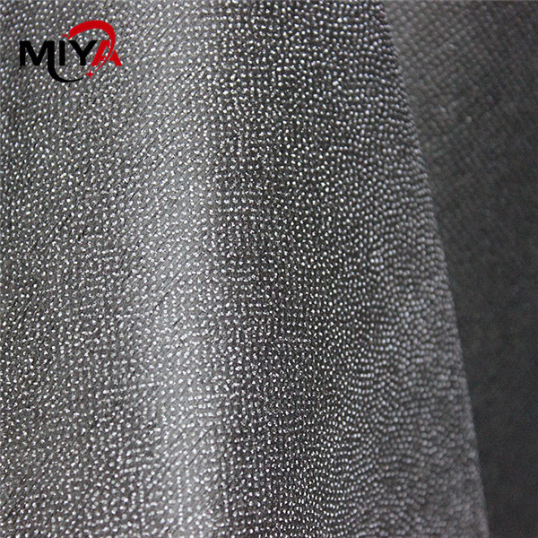 Quality Dress Charcoal Non Woven Fusible Interlining 50gsm for sale