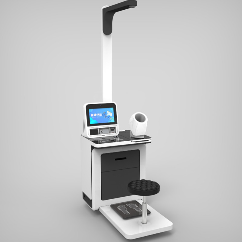 Quality Multi-Function Health Check-up Kiosk for Clinic Data Transmission via Wifi for sale