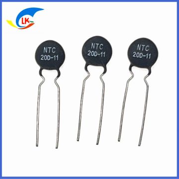 Quality 11mm Series MF72 NTC Power Thermistor 1.5D-11 2.5D-11 3D-11 5D-11 8D-11 10D-11 for sale