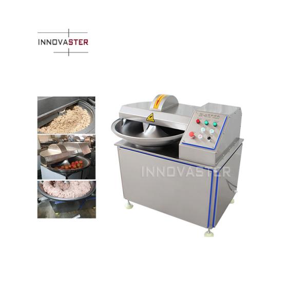 Quality 40L Industrial Meat Bowl Cutter Machine with SUS304 Stainless Steel Blades and Bowl for sale