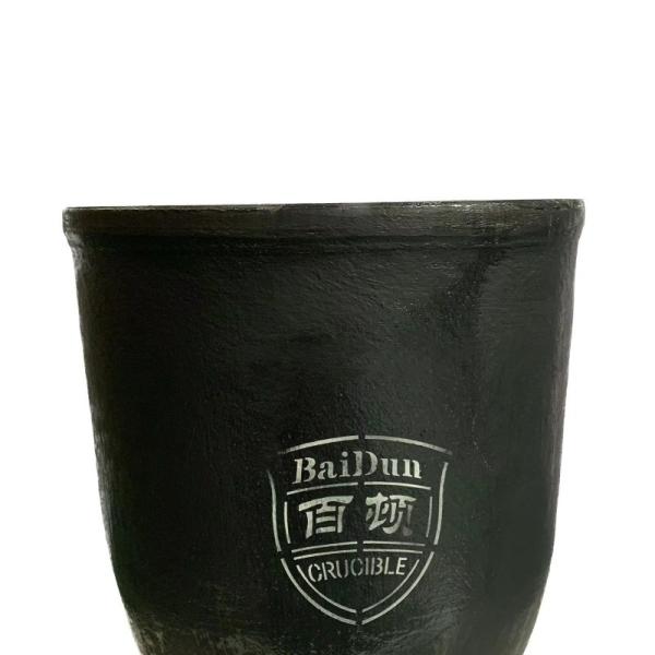 Quality Cylindrical Graphite Carbon Crucible Corrosion Resistant Smooth Surface Finish for sale