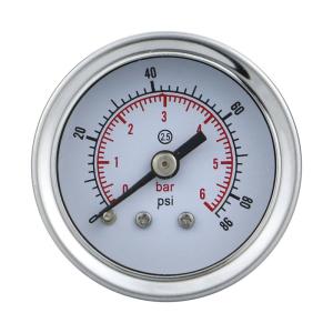 Quality CE Approved Y40Z 10 Bar Thread ZG1/8 Hydraulic Oxygen Pressure Gauge for Oxygen for sale