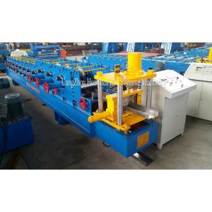 Quality Building Material Steel Roof Purlin C Channel Roll Forming Machine Auto Punching for sale