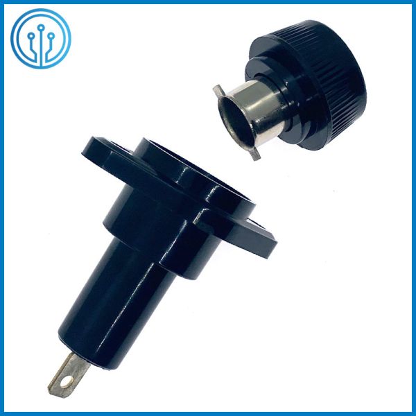 Quality 10x38mm Cylindrical Cartridge Fuse Holder For Low Voltage Fuse Link for sale