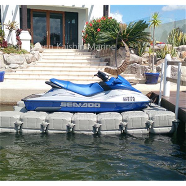 Quality HDPE Floating Dock Cubes 500x500x400mm Cheap Standard Single Floater for sale