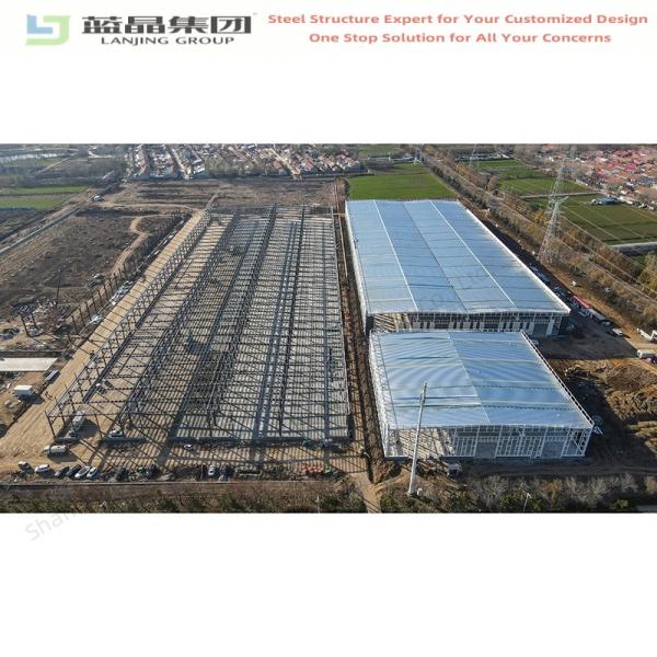 Quality Modern Prefab Metal Workshop Industrial Steel Structure Building Warehouse for sale