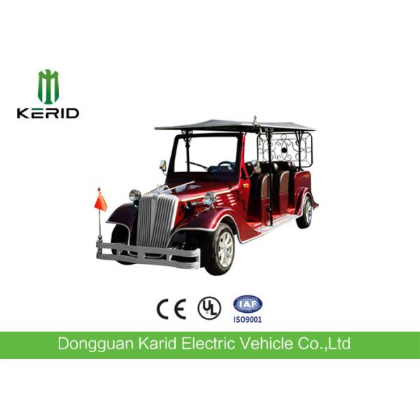 Quality Luxurious Electric Vintage Cars With 8 Seats , 48V Classic Battery Powered Golf Cart for sale