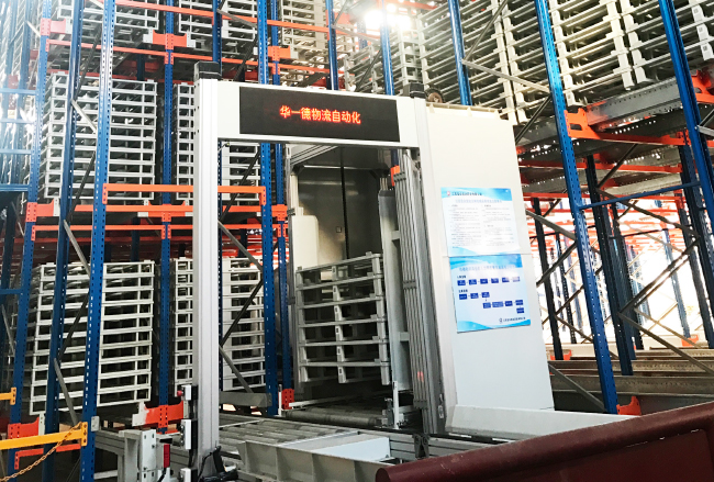 Two Way Radio Shuttle Racking and Stacker Crane Floor Supported SRM Storage And Retrieval Machine ASRS Automatic Storage And Retrieval System