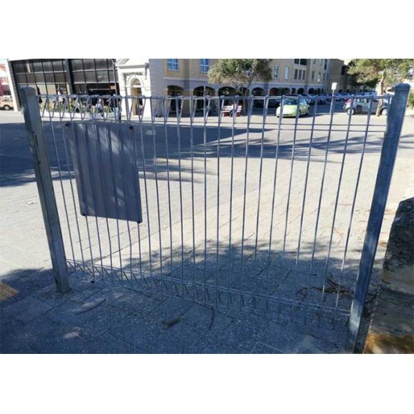 Quality BRC 5mm Roll Top Weld Mesh Fencing Hot Dip Galvanized for sale