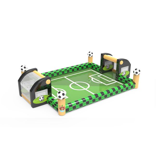 Quality Interactive Football Inflatable Games Green Color For Event for sale