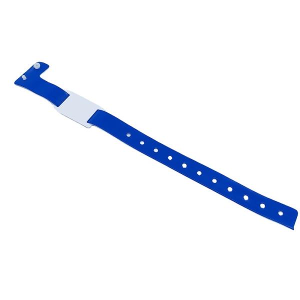 Quality Custom Logo Bracelets L Shape PVC Vinyl Material Writable Smart RFID Chip for sale