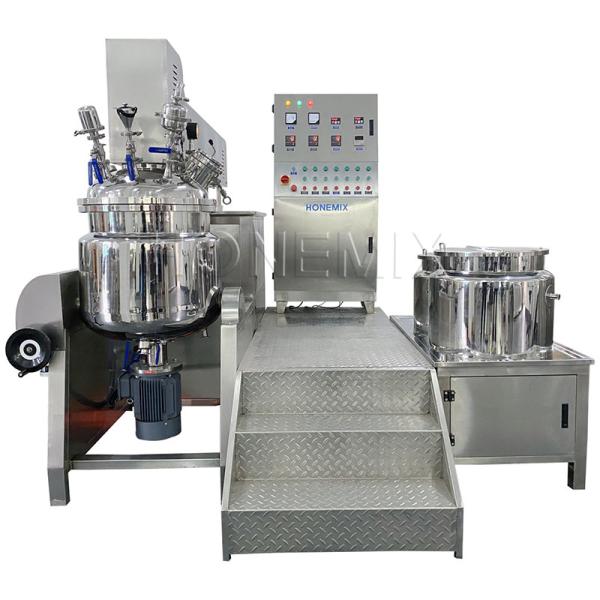 Quality Versatile Vacuum Emulsifying Mixer Machine Electric Steam Heating for sale