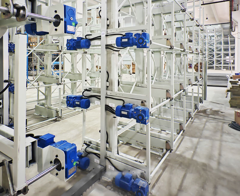 Electric Drive Telescopic Cantilever Rack