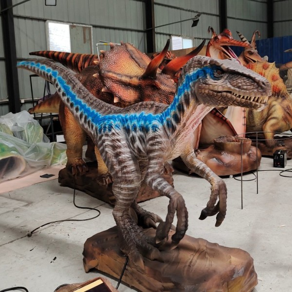 Quality High-quality Animatronic Realistic Dinosaur 3m Velociraptor for sale