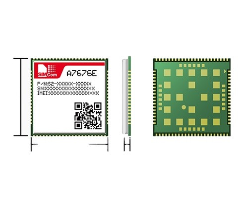 Quality IoT Devices 4G Iot Module A7676E-LASE Simcom CAT1 4G Wireless Module for sale