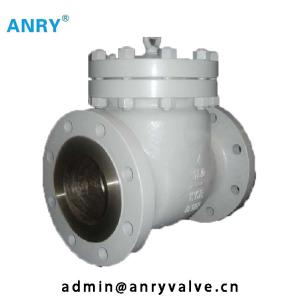 Quality Stellite Overlay Disc Check Valve Flange Type API 6D WCB CF8 CF8M Body for sale