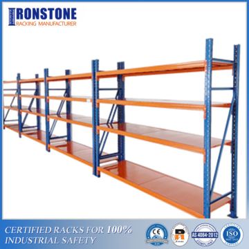 Quality Industrial Strong and Sturdy Long Span Shelving With Easily Augmented for sale