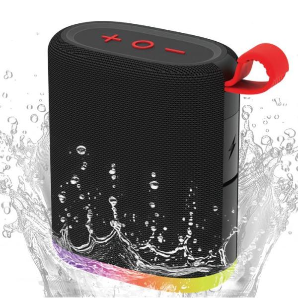 Quality IPX5 Waterproof Portable 10W Bluetooth Speaker With RGB Light for sale