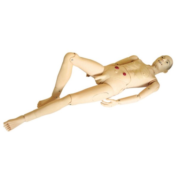 Quality Advanced Full Function PVC Nursing Manikin Full Body Elderly Male Training simulator for sale