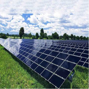 Quality Customized Tilt Angel Solar Panel Ground Mounting Grid Tied Solar System for sale