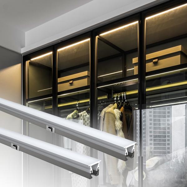 Quality Indoor Lighting Solution T3-T8 Aluminium Profile LED Light for Kitchen and Wardrobe A220AA for sale