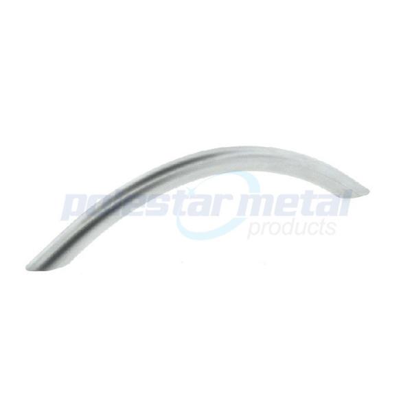 Quality Bow Brushed Nickel Steel Cabinet Handles And Knobs , 96mm CC Cabinet C Pull for sale